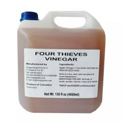 Four thieves vinegar - 135 fl oz - haccp - kosher - Bosanet